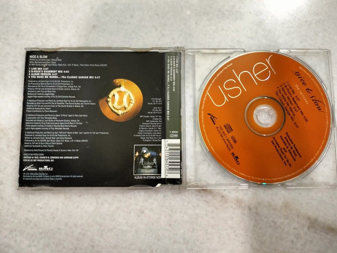 Usher Nice and Slow (CD Single), Hobbies & Toys, Music & Media, CDs & DVDs on Carousell