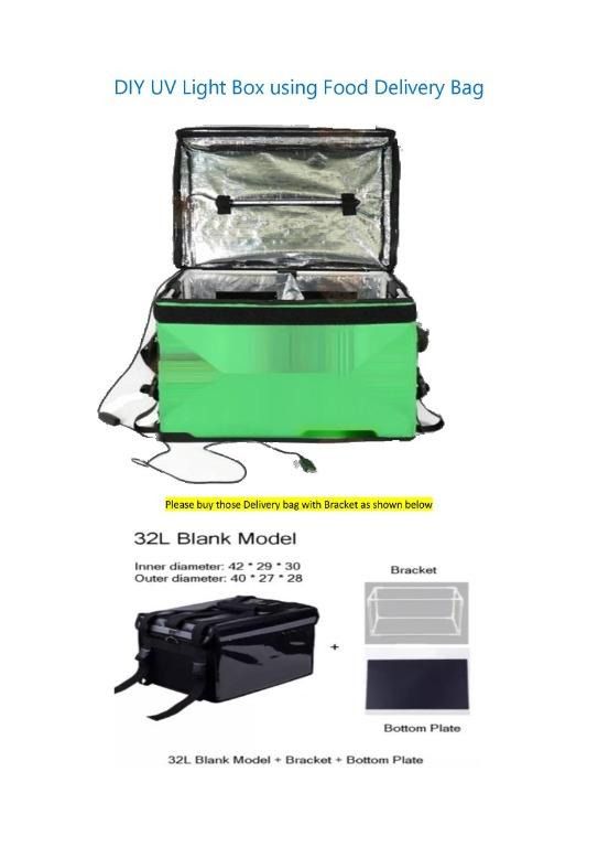 UVC light (Philip brand) DIY UV Sterilizer Box, Beauty & Personal Care ...