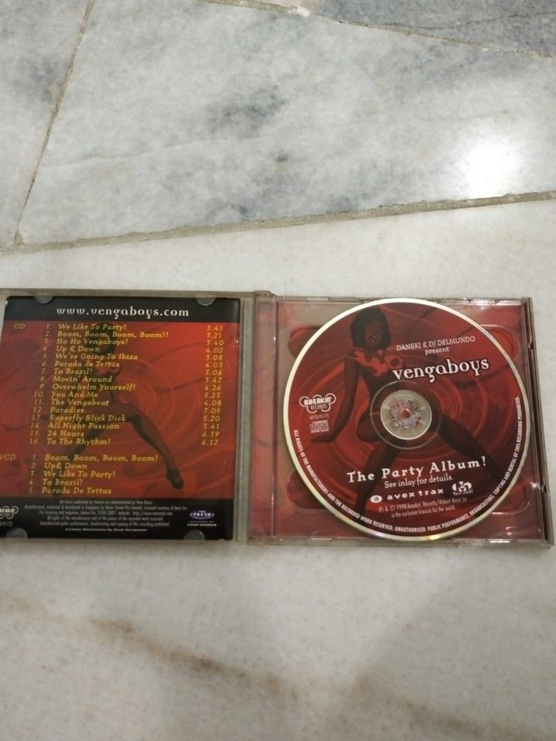 Vengaboys The Party Album (CD + VCD), Hobbies & Toys, Music & Media ...