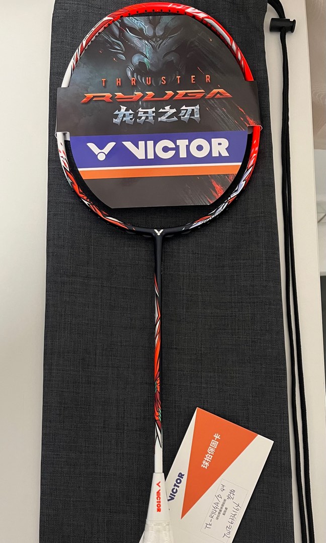 Victor Thruster Ryuga 1, Sports Equipment, Sports & Games, Racket & Ball Sports on Carousell