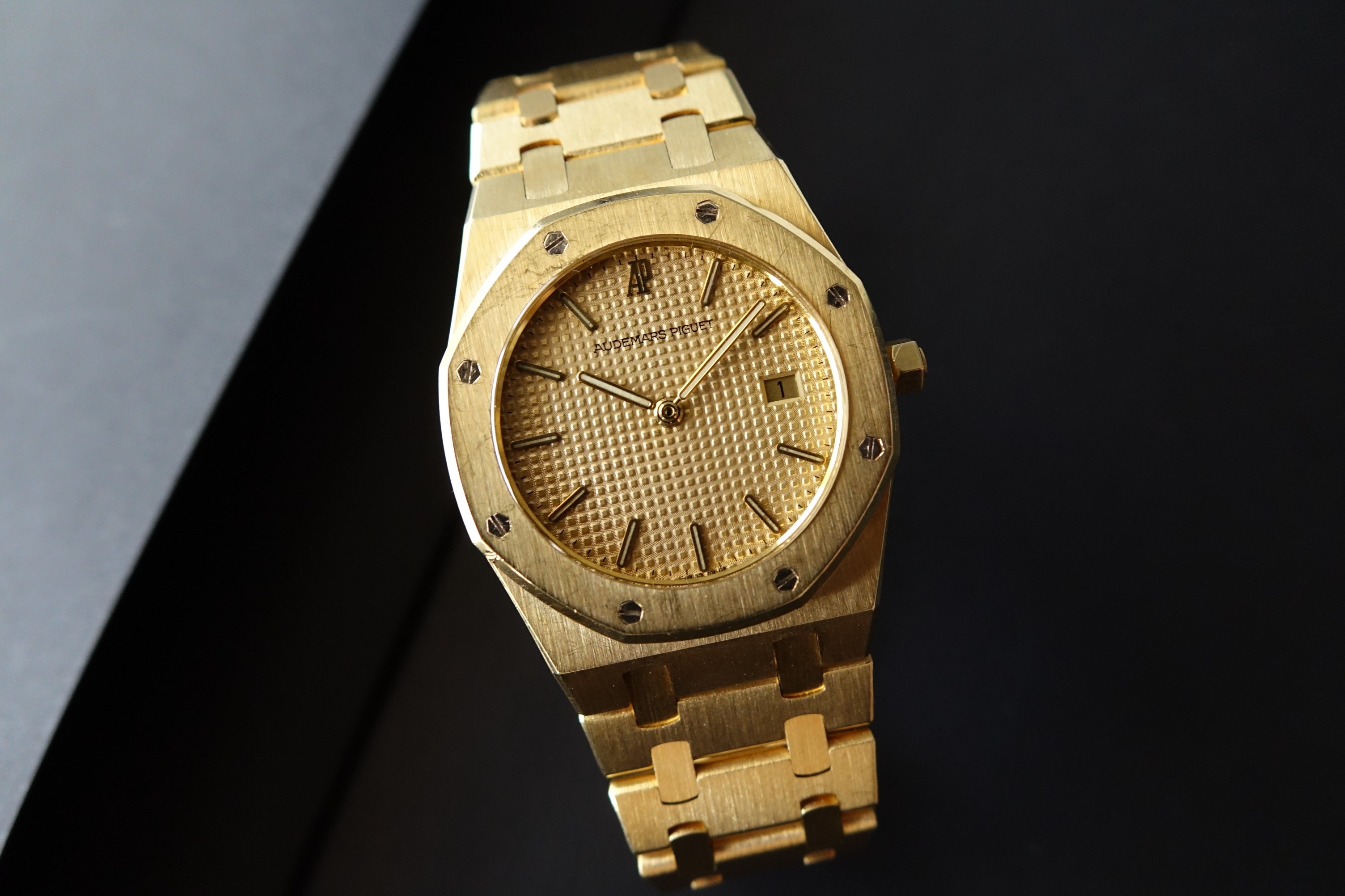 Vintage Audemars Piguet Royal Oak 56175BA 18k gold, Luxury, Watches on ...