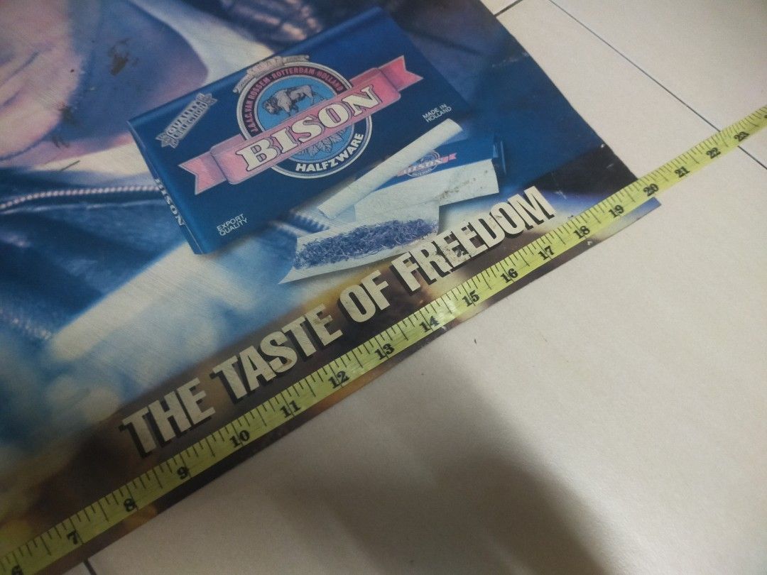 Vintage Bison cigarettes poster, Hobbies & Toys, Collectibles ...