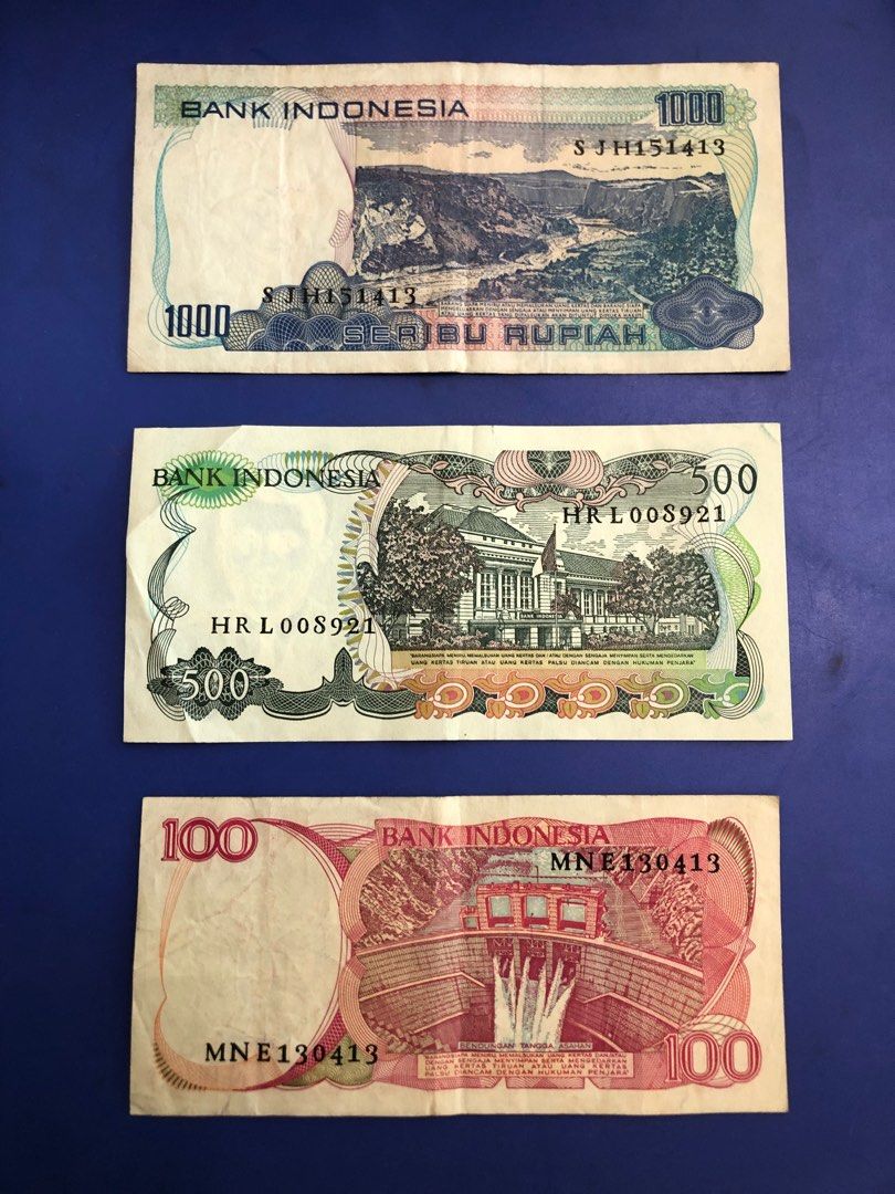 Vintage Indonesia Old Notes for Sale, Hobbies & Toys, Memorabilia ...