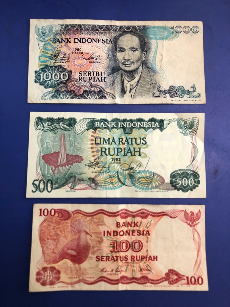 Vintage Indonesia Old Notes for Sale, Hobbies & Toys, Memorabilia ...