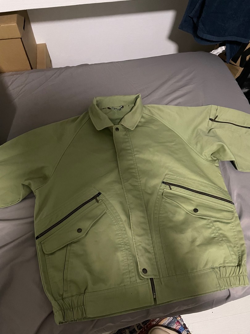 Vintage Japanese Work Jacket, Men's Fashion, Coats, Jackets and ...