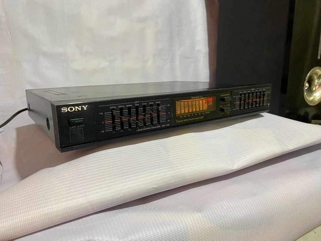 Vintage Sony Graphic Equalizer, Audio, Other Audio Equipment on Carousell