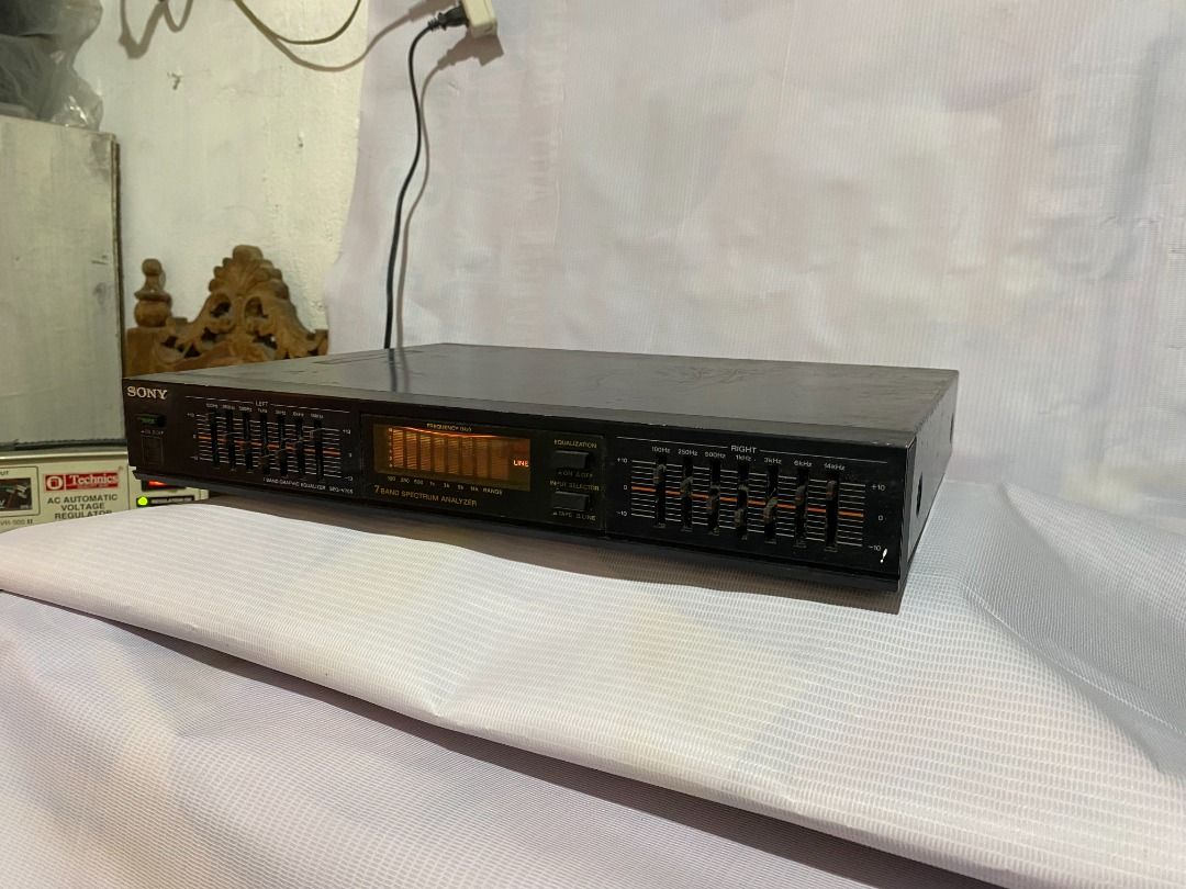 Vintage Sony Graphic Equalizer, Audio, Other Audio Equipment on Carousell