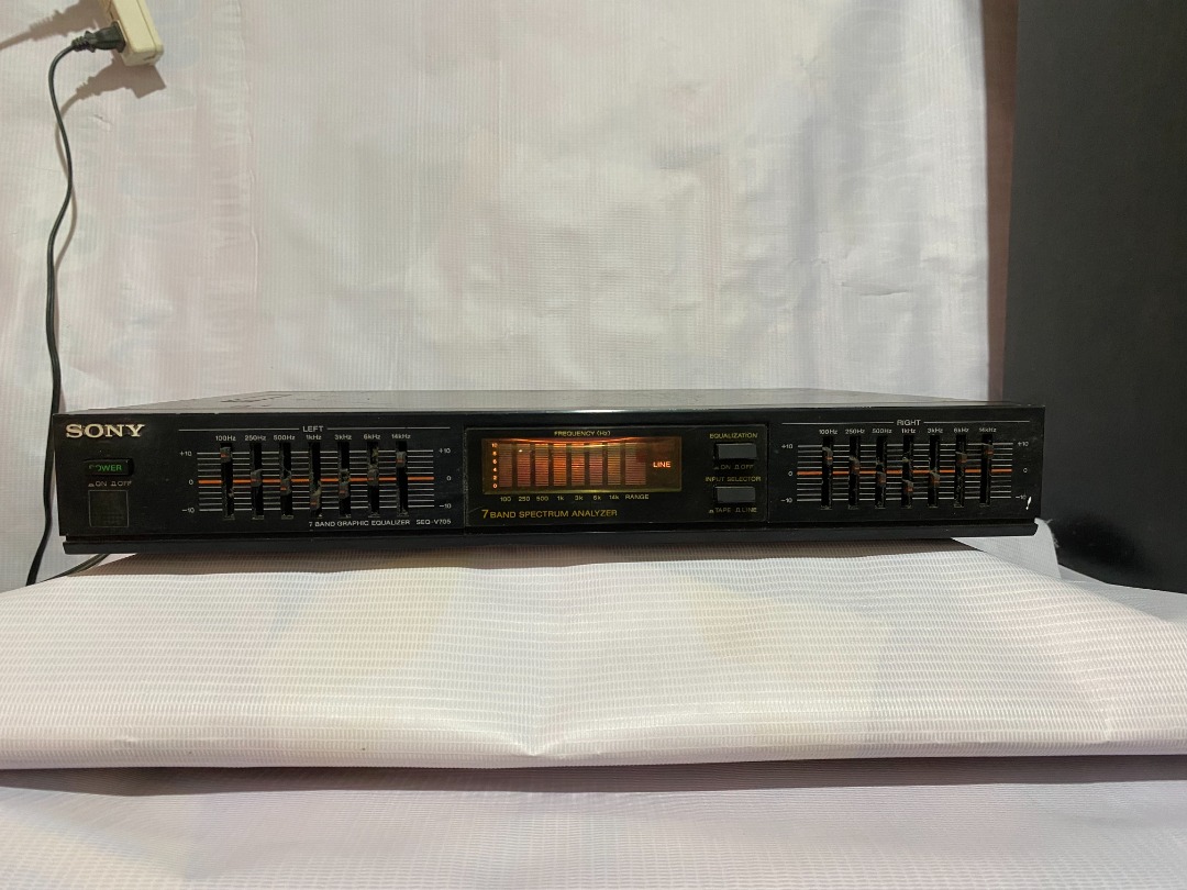 Vintage Sony Graphic Equalizer, Audio, Other Audio Equipment on Carousell