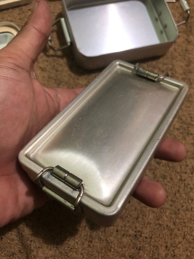 Vintage tight lock sardine tin cans lot set, Hobbies & Toys ...