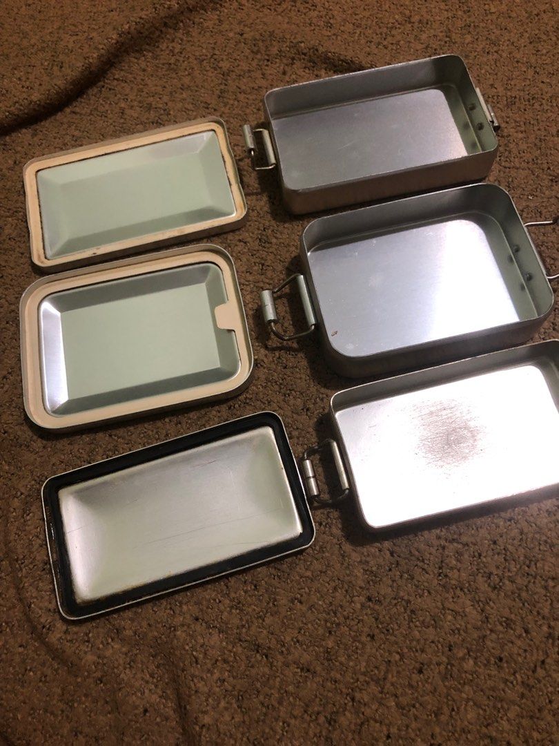 Vintage tight lock sardine tin cans lot set, Hobbies & Toys ...