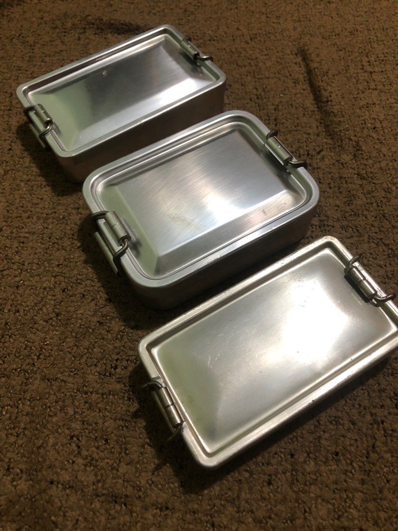 Vintage tight lock sardine tin cans lot set, Hobbies & Toys ...