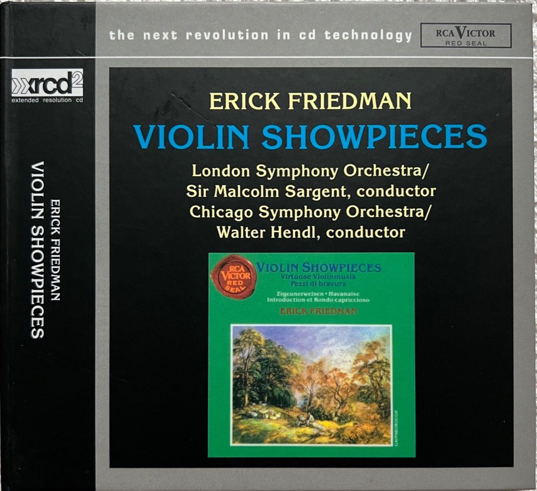 Violin Showpieces (Erick Friedman) XRCD, 興趣及遊戲, 音樂、樂器 & 配件, 音樂與媒體 - CD ...