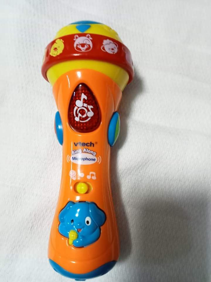 Vtech Sing Along Microphone, Babies & Kids, Infant Playtime on Carousell