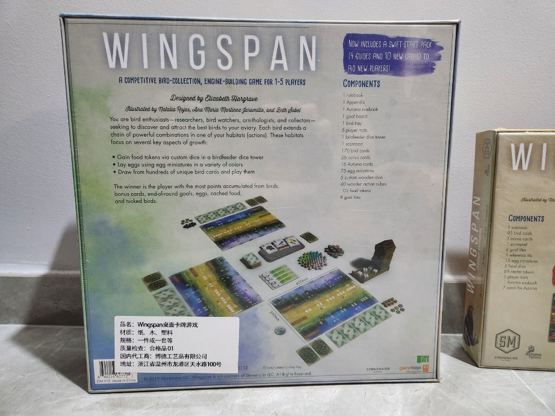 Wingspan, Hobbies & Toys, Toys & Games on Carousell