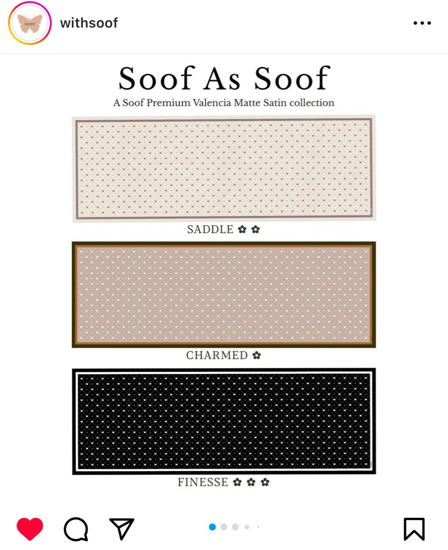 Withsoof Soof as Soof in Finesse, Women's Fashion, Muslimah Fashion ...