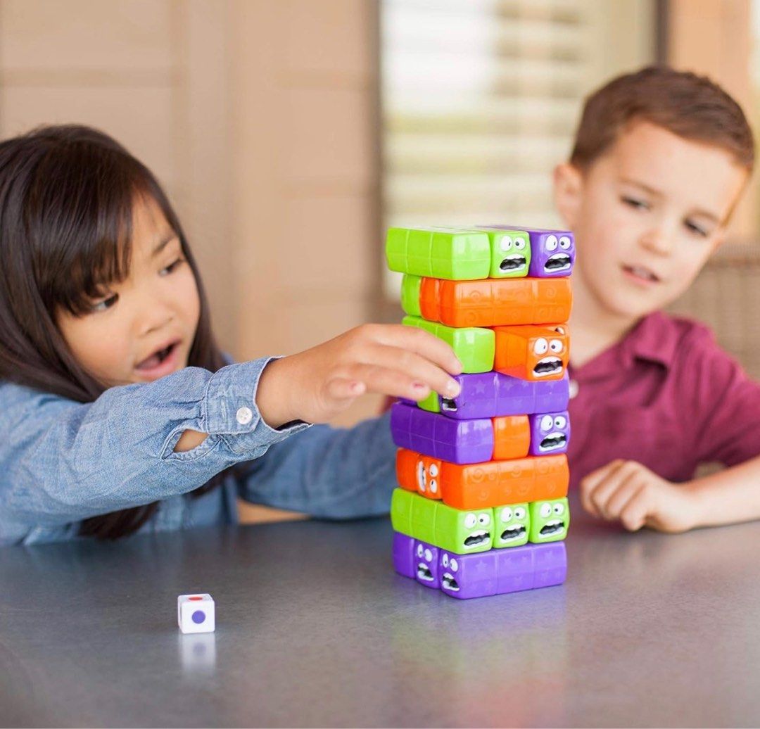 Wobbly Worms Jenga Game, Hobbies & Toys, Toys & Games on Carousell