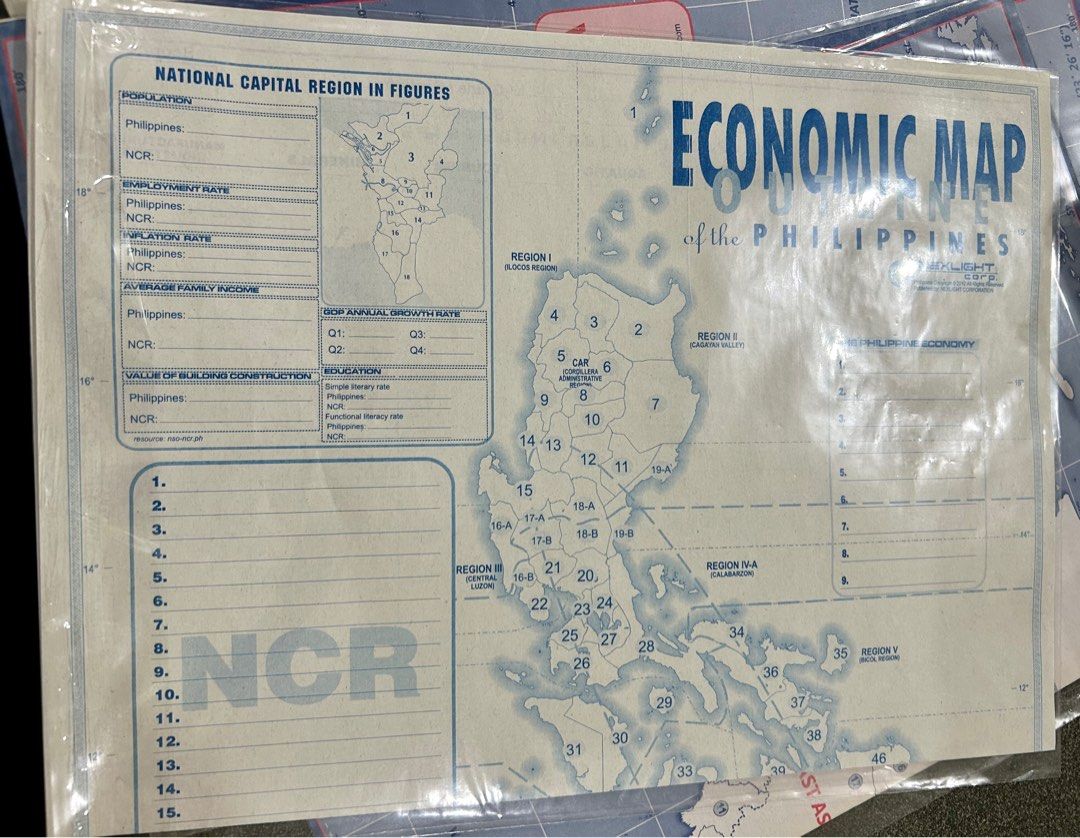 World and Philippines Map Outline/Blank Test Maps, Hobbies & Toys ...