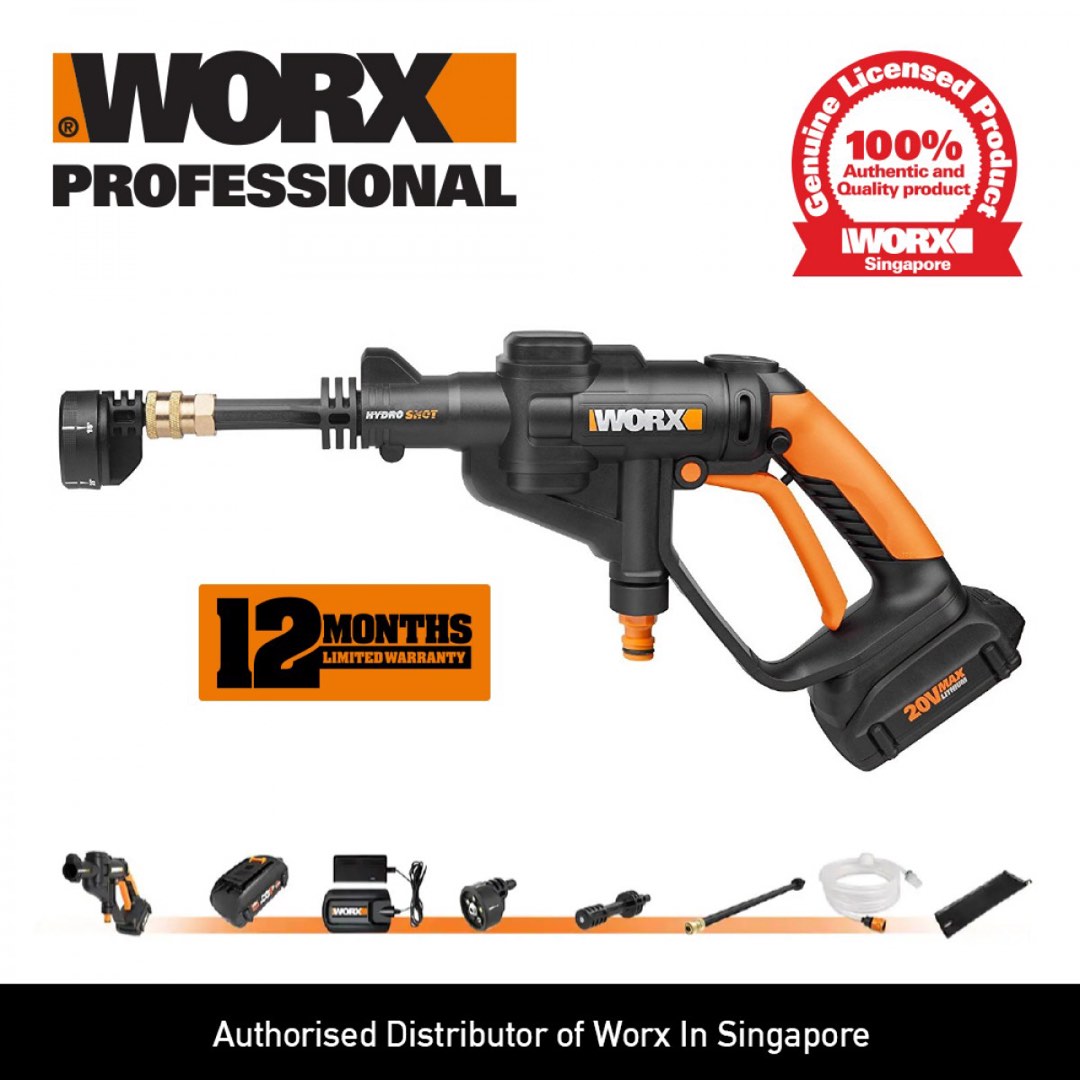 Worx Hydroshot , Furniture & Home Living, Home Improvement ...