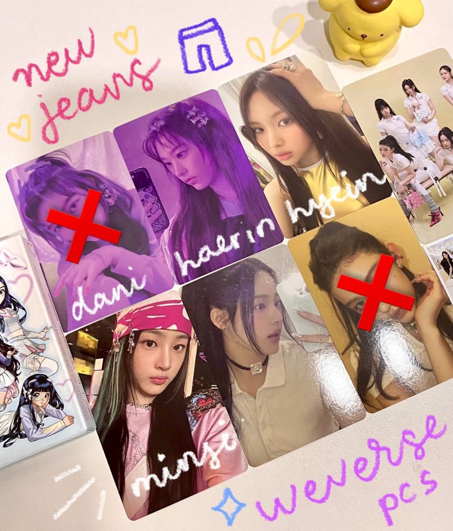 wts new jeans haerin minji danielle hyein 2nd ep get up weverse ver A photocards, Hobbies & Toys ...