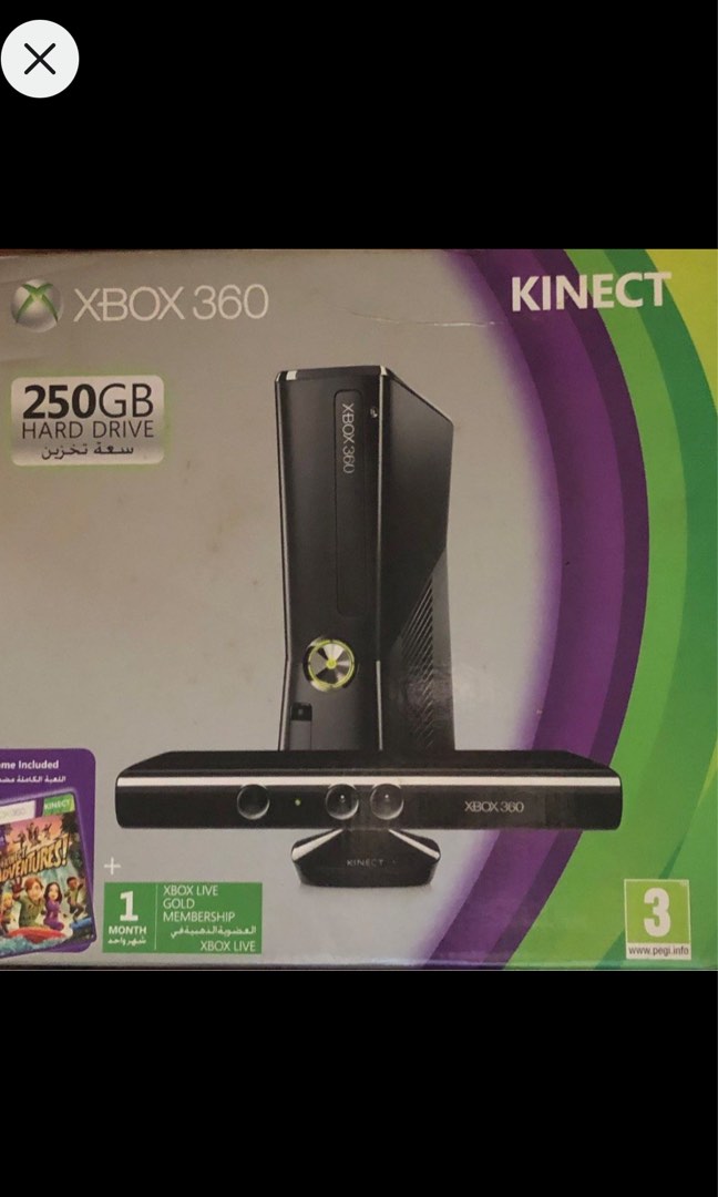 Xbox 360 Kinect, Video Gaming, Video Game Consoles, Xbox on Carousell