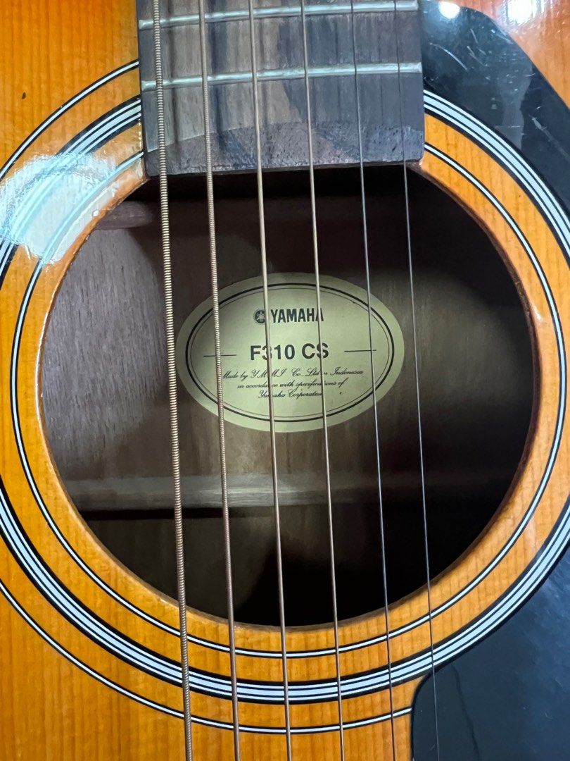 Yamaha F310 CS Acoustic Guitar, Hobbies & Toys, Music & Media, Musical ...