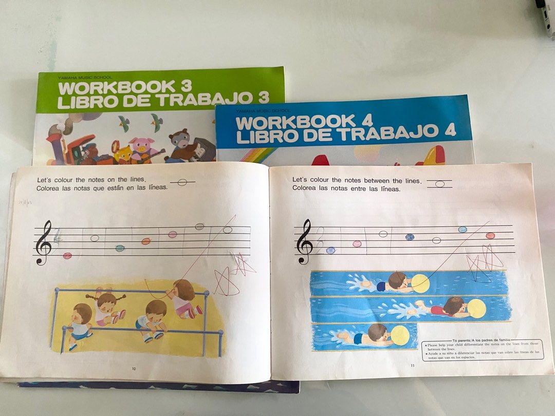 Yamaha Primary School Music Piano Workbooks, Hobbies & Toys, Books ...