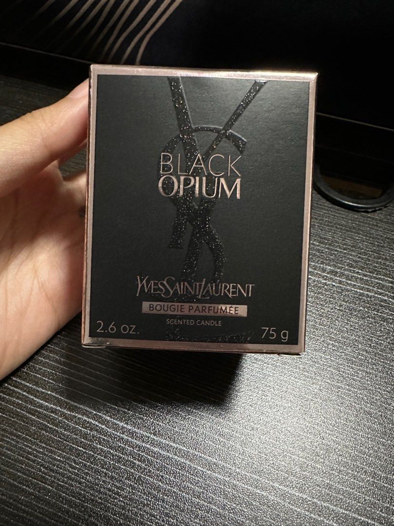 Yves Saint Laurent Black Opium Scented Candle YSL, Furniture & Home ...