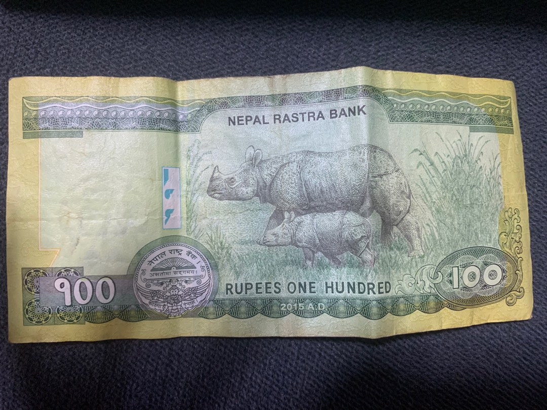 100 Nepali Rupee bill, Hobbies & Toys, Memorabilia & Collectibles ...