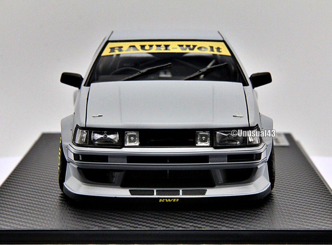 1/18t Ignition Model RWB AE86 Matt Grey, Hobbies & Toys, Toys & Games ...