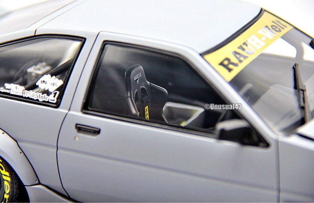 1/18t Ignition Model RWB AE86 Matt Grey, Hobbies & Toys, Toys & Games ...