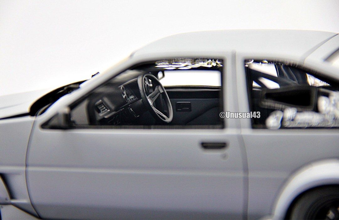 1/18t Ignition Model RWB AE86 Matt Grey, Hobbies & Toys, Toys & Games ...
