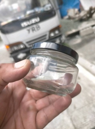 120ML M7471 BLACK GLASS JARS - To Taguig Pasig on Carousell