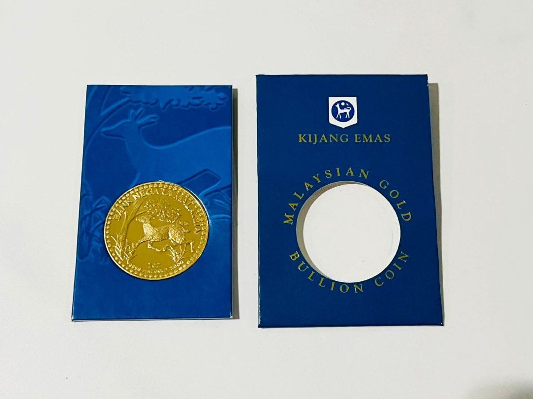 1 oz Kijang Emas gold coin, Luxury, Accessories on Carousell