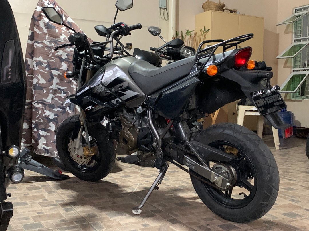 2017 Kawasaki KSR 110, Motorbikes, Motorbikes for Sale on Carousell