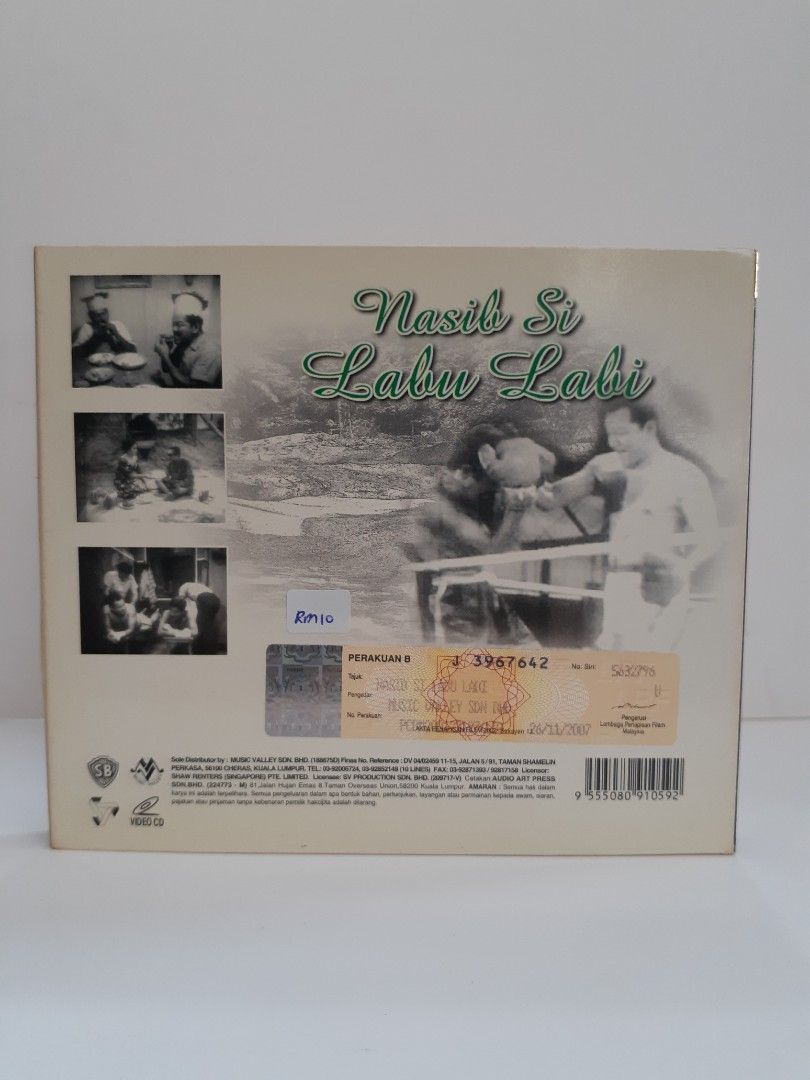 (2VCD) Nasib Si Labu Labi, Hobbies & Toys, Music & Media, CDs & DVDs on ...