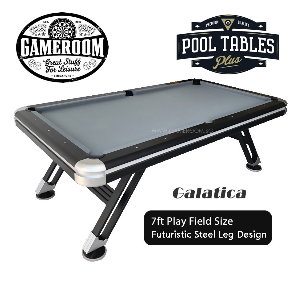 7ft Galatica Pool Table with Table Tennis Top, Sports Equipment, Sports ...