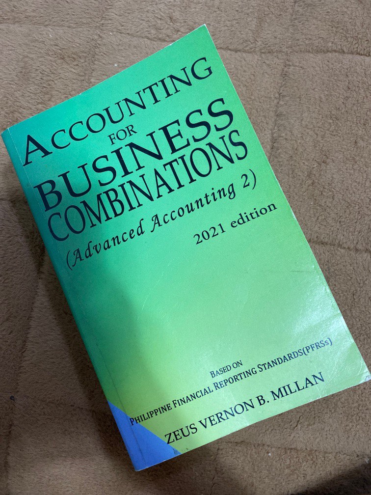 Accounting for business combinations (advance accounting), Hobbies ...