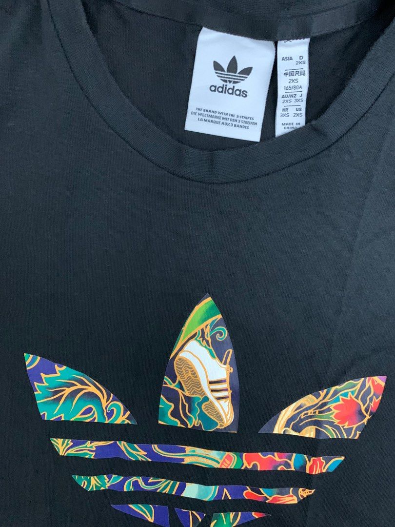 Adidas Batik Tee, Men's Fashion, Tops & Sets, Tshirts & Polo Shirts on ...