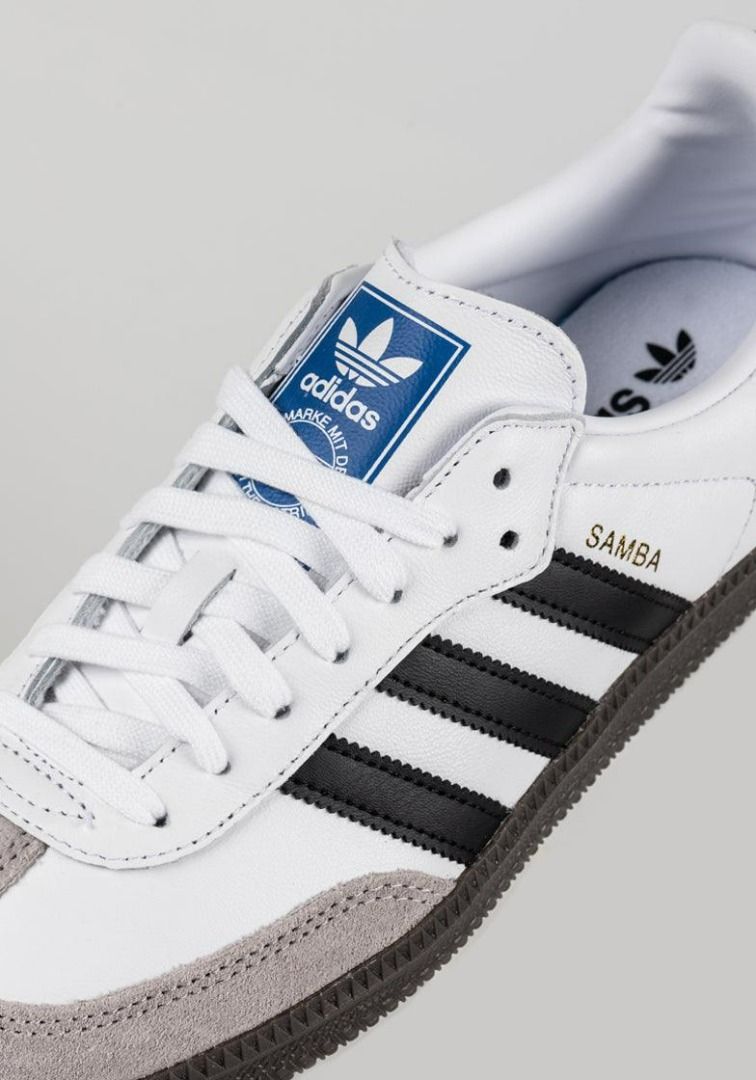 Adidas Samba OG "White" (small sizes), Women's Fashion, Footwear ...