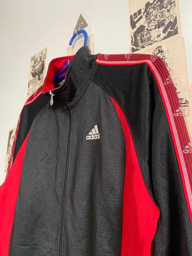 Adidas Side Tape, Men's Fashion, Coats, Jackets and Outerwear on Carousell