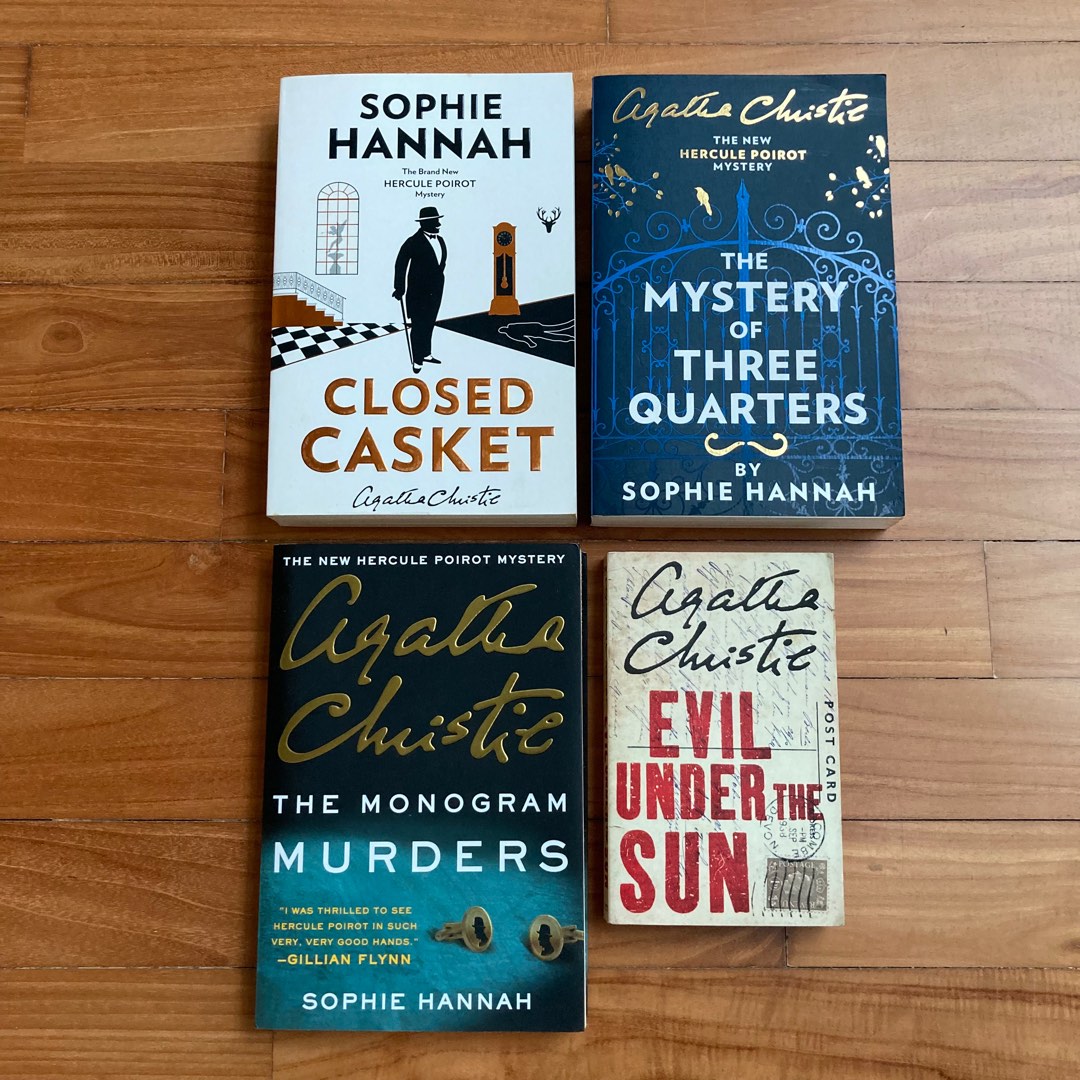 Agatha Christie Sophie Hannah Books ($4 Each), Hobbies & Toys, Books ... Agatha Christie Sophie Hannah Books ($4 Each), Hobbies & Toys, Books ...