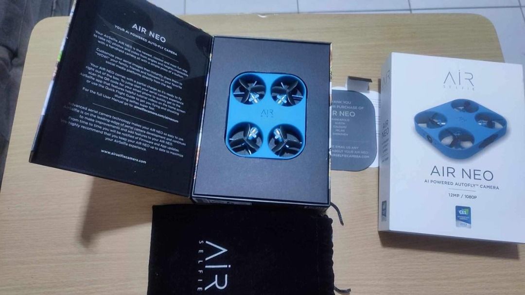 AirSelfie NEO Selfie Drone - Powered by AI, Furniture & Home Living, Security & Locks, Security ...