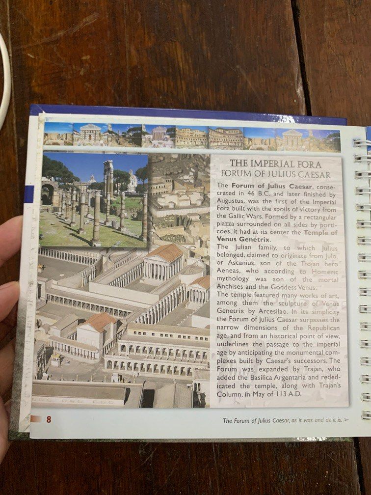 Ancient Rome architecture reconstruction interactive book, Hobbies ...