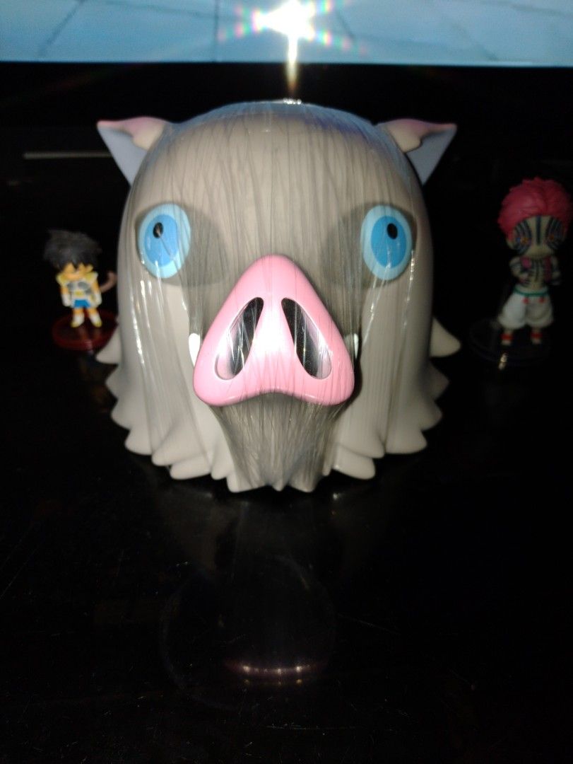 Aniplex inosuke head mascot loose, Hobbies & Toys, Toys & Games on ...