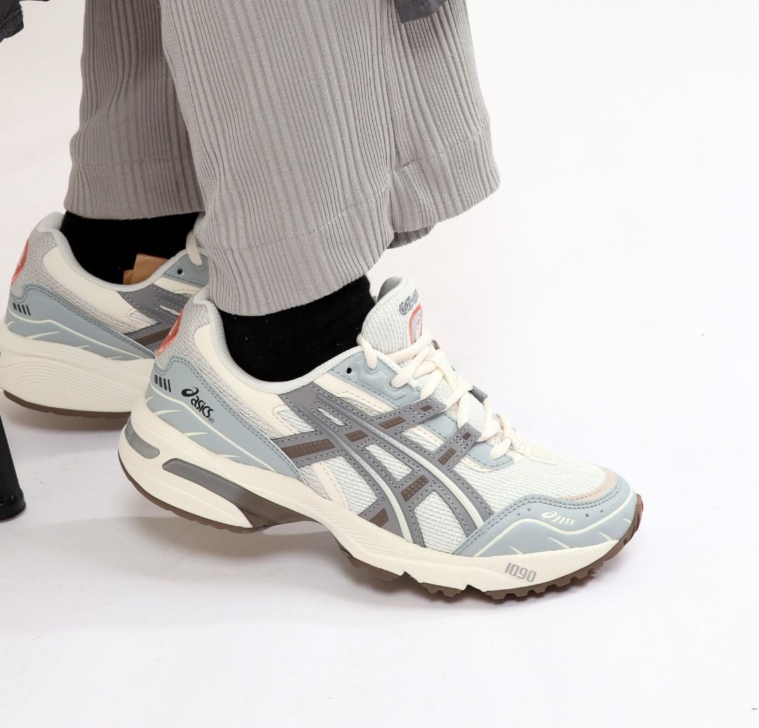 Asics Gel-1090 Light Blue Smoke Grey on Carousell