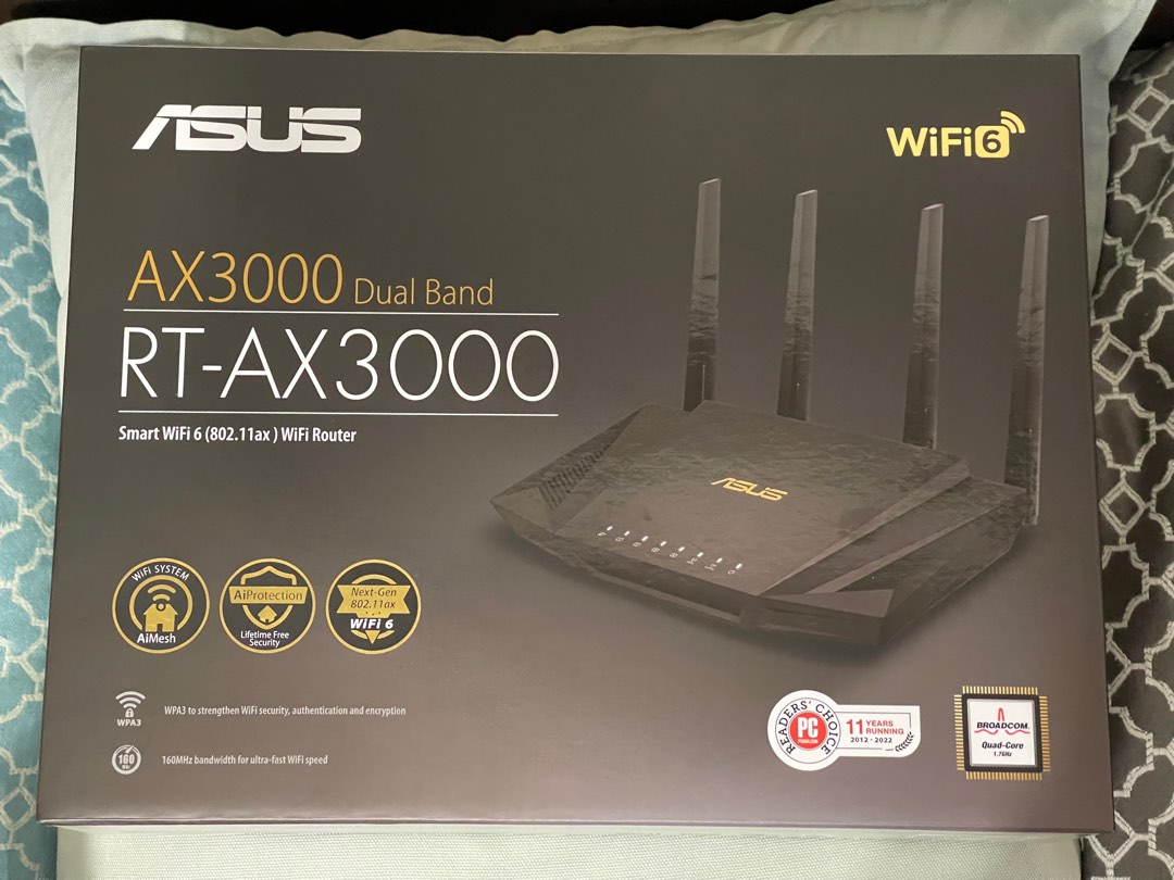ASUS AX3000 V2 Router, 電腦＆科技, 電腦周邊及配件, Wifi及上網相關產品 - Carousell