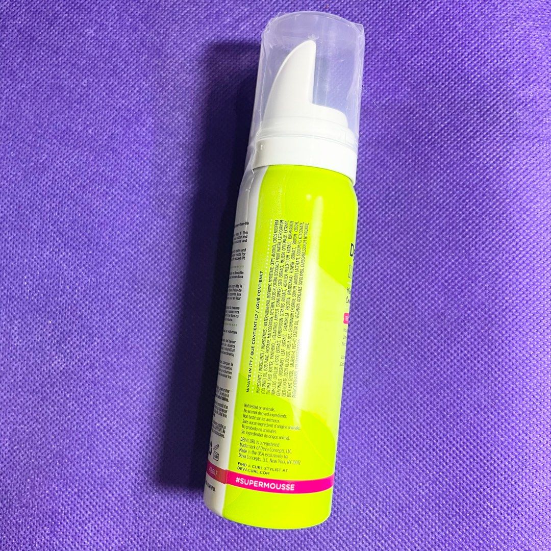 Authentic Deva Curl Devacurl Mousse Supermousse Moisture Rich Coconut 5764