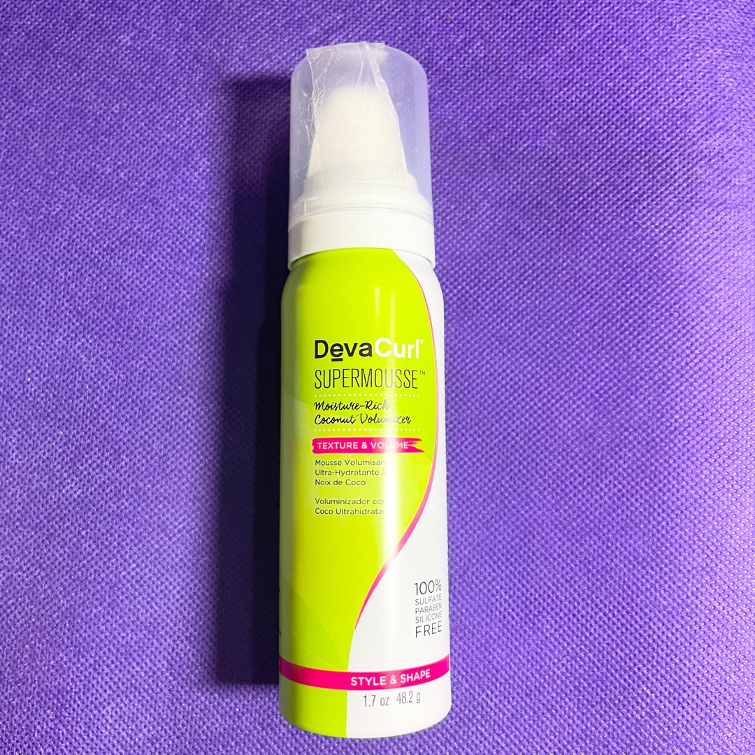 Authentic Deva Curl Devacurl Mousse Supermousse Moisture Rich Coconut 2530