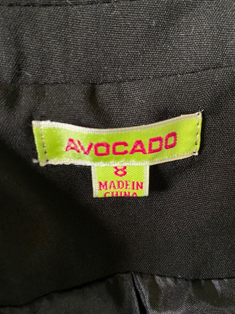 Avocado Black Formal Womens Blazer Suit, Women's Fashion, Coats ...