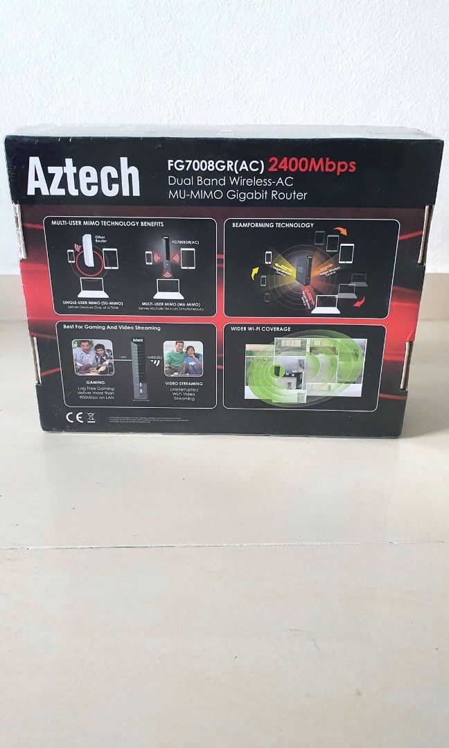 Aztech Router, Computers & Tech, Parts & Accessories, Networking on ...